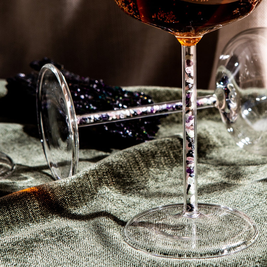 Assorted Crystal-stemmed Wine Glasses 4 Pc | Greatfool | Small Batch